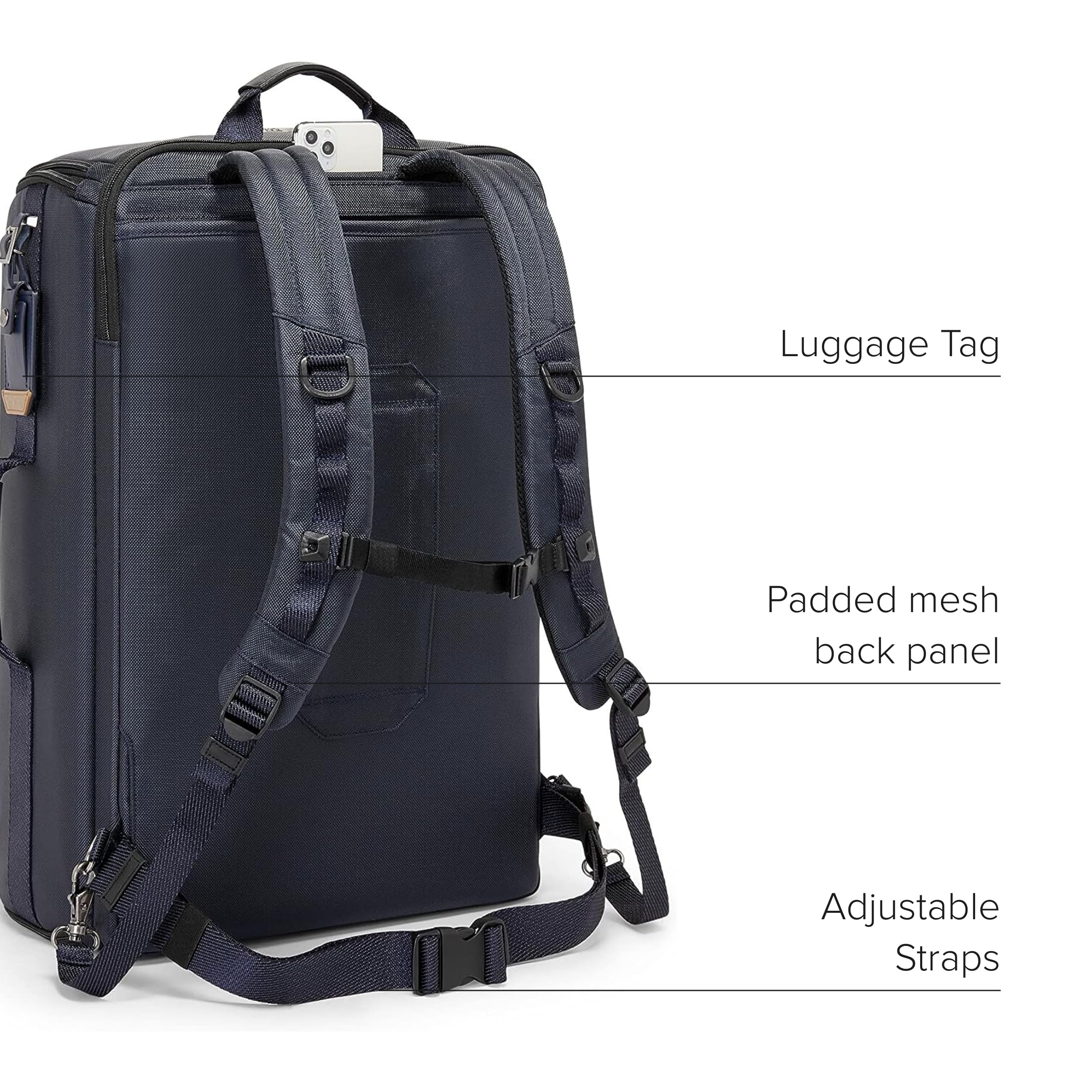 TUMI - Alpha Bravo Endurance Backpack - Midnight Navy/Khaki