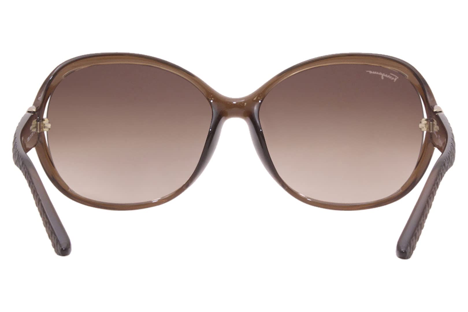 Salvatore Ferragamo SF770SA 213 Sunglasses Light Brown/Brown Gradient Lens 61mm