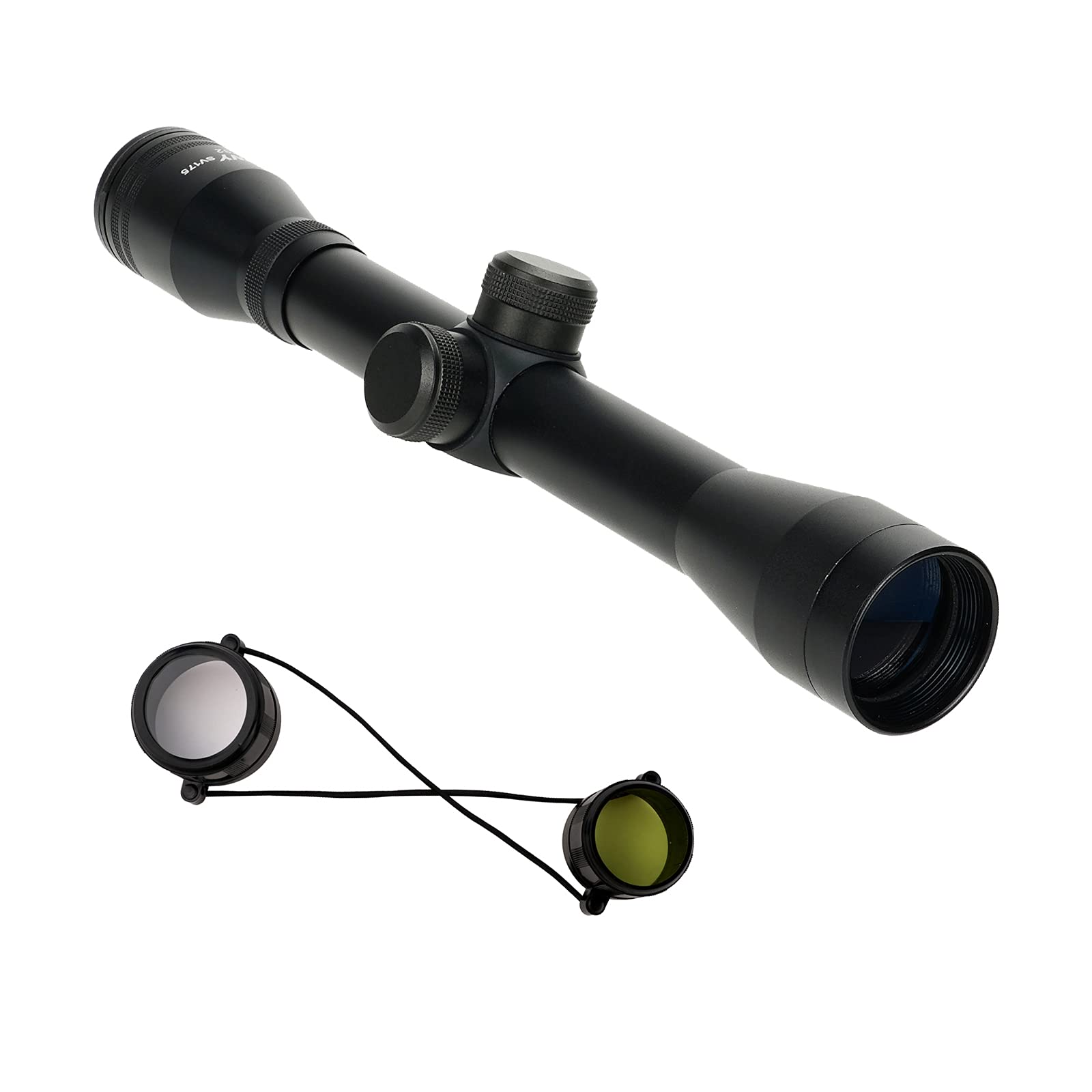 SVBONY SV175 Rifle Scope 4x32, Crosshair Reticle, Long Eye Relief Rifle Scope, Anti-scratch Layer Design, 20mm Free Mounts and Scope Cover Included