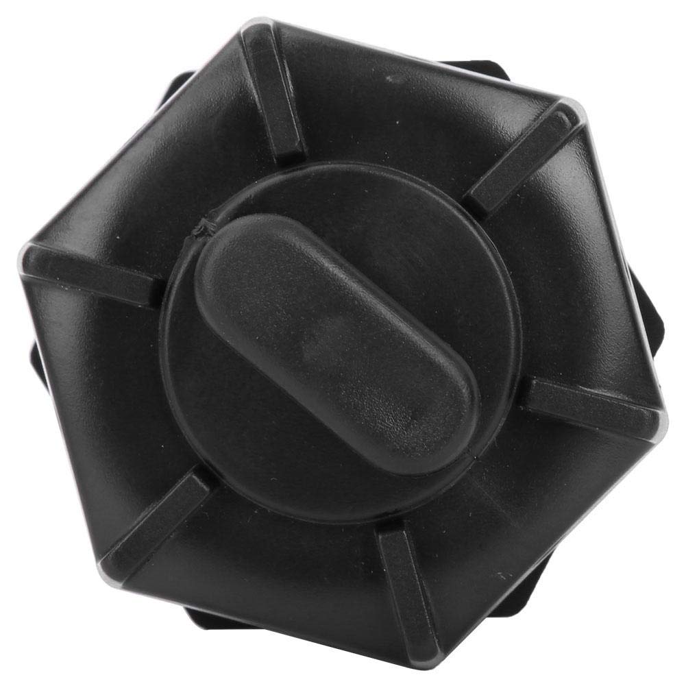 Single Matte Black PVC Drain Valve Long Service Life Easy to Use Plastic Drain Valve for Inflatable Boats Fishing Boat Kayak Accessory
