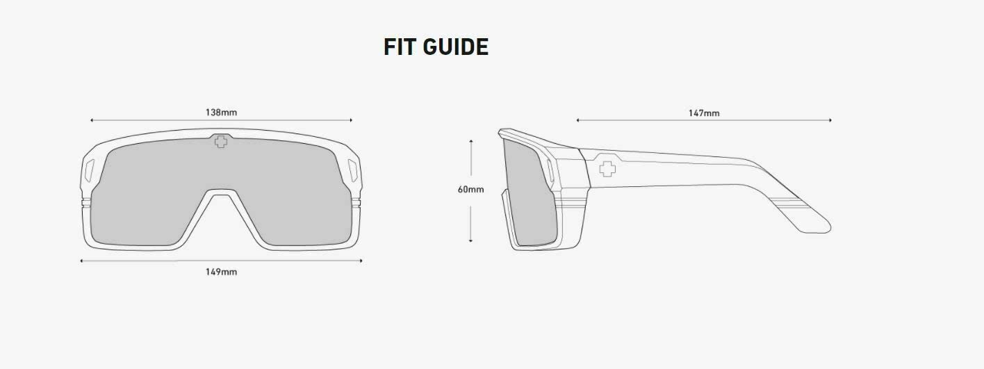 SPY Monolith Sunglasses Matte Black with Happy Gray Green Polar Black Spectra Mirror Lens