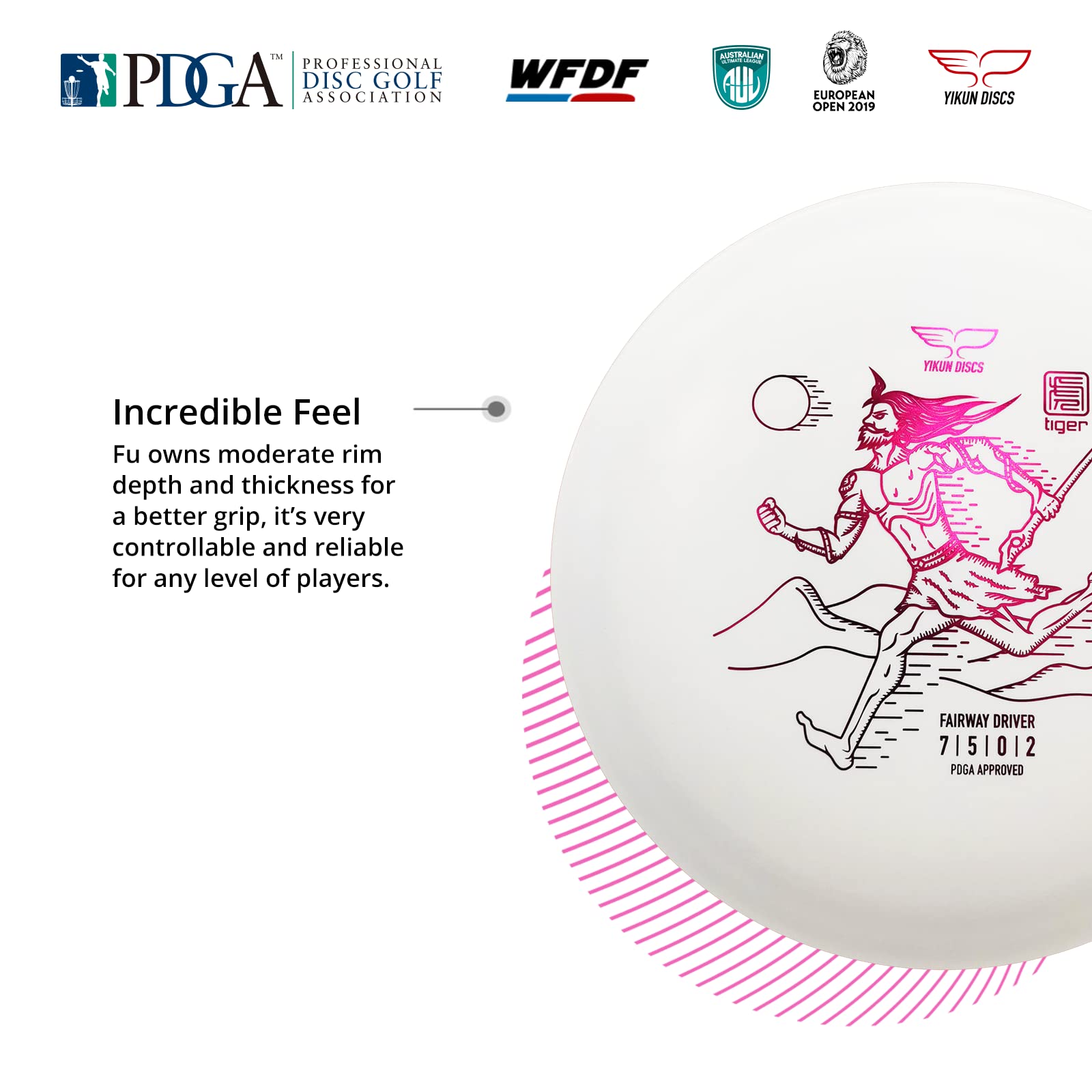 Yikun Disc Golf Discs Driver 165-170g Overstable Disc's for Outdoor Games Disc Golf Disx Professional Distance Driver Golf Discs (Color Disc May Vary)