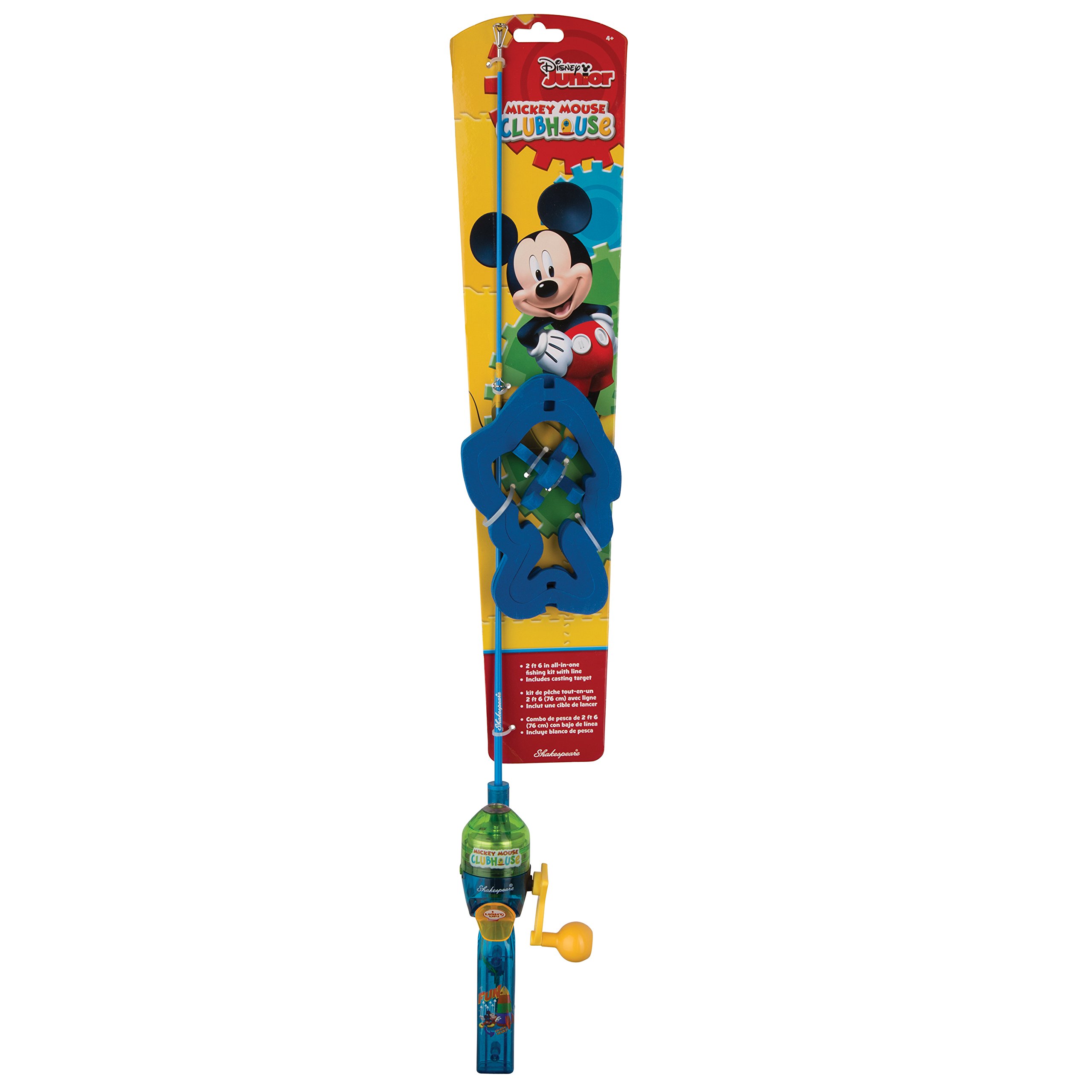 Shakespeare Disney Cars Lighted Fishing Kit, Medium