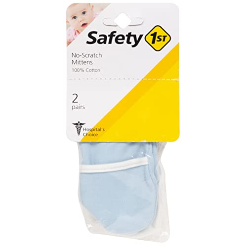 Safety 1st No Scratch Mittens, Blue