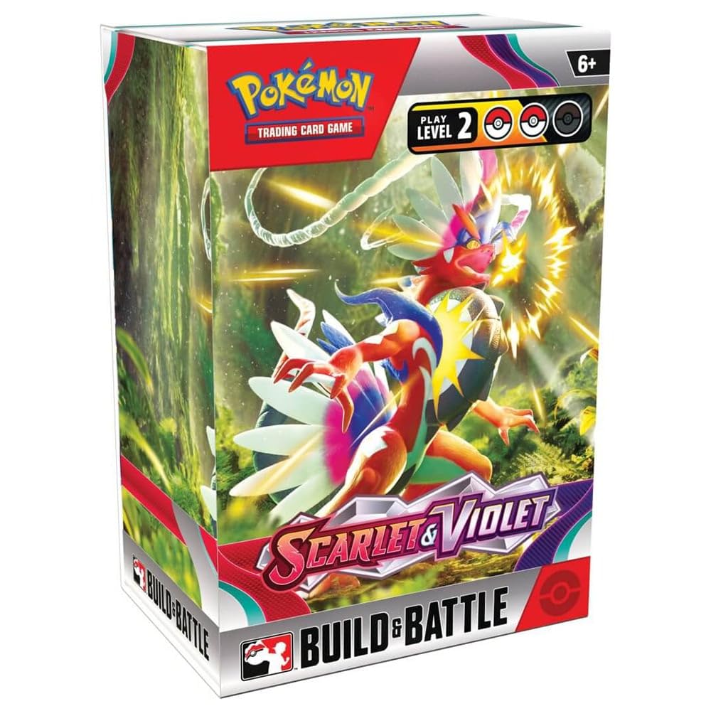 POKEMON TCG: SCARLET and VIOLET BUILD and BATTLE BOX (4 Packs & Promos)