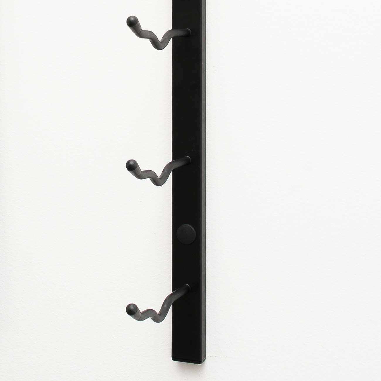 VintageView W Series Two-Sided Floating Wine Rack Kit (42 Bottles, Satin Black) Stylish Modern Wine Storage with Label Forward Design