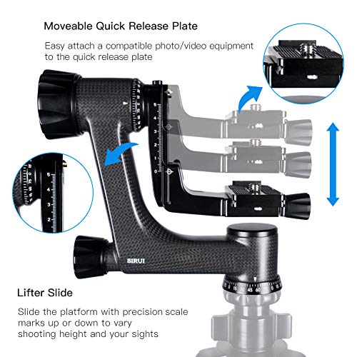 SIRUI PH-Series Carbon Fiber Gimbal Head (PH-10)