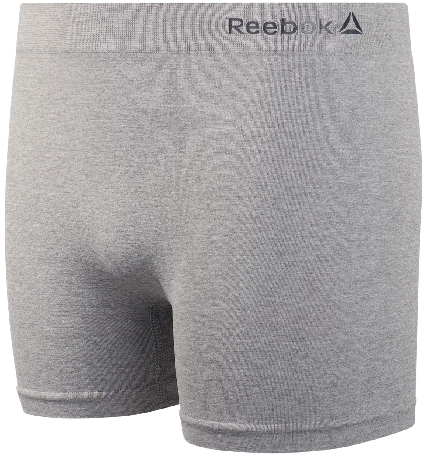 Reebok Girls Underwear Seamless Cartwheel Shorties (4 Pack), Size X-Large16, BlackGrey