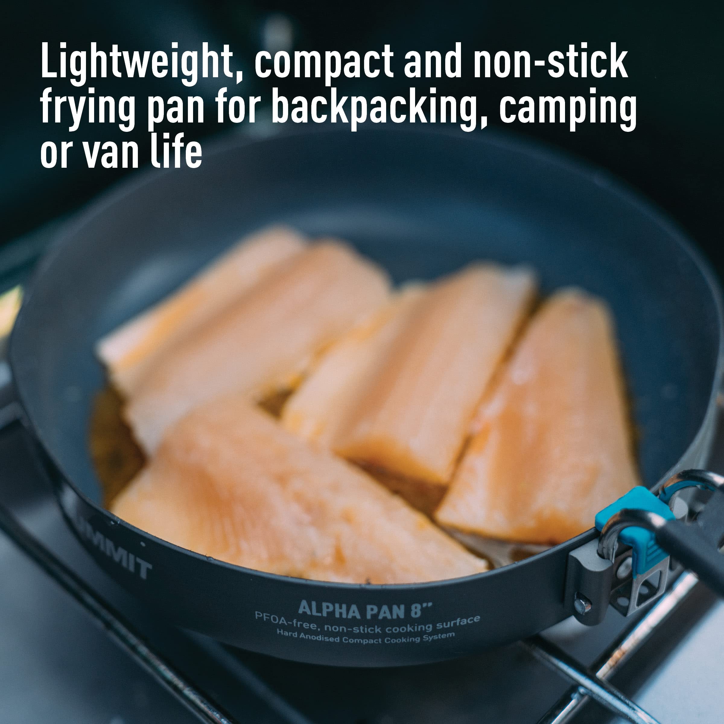 Sea to Summit Alpha Lightweight Camping Fry Pan, 8-Inch