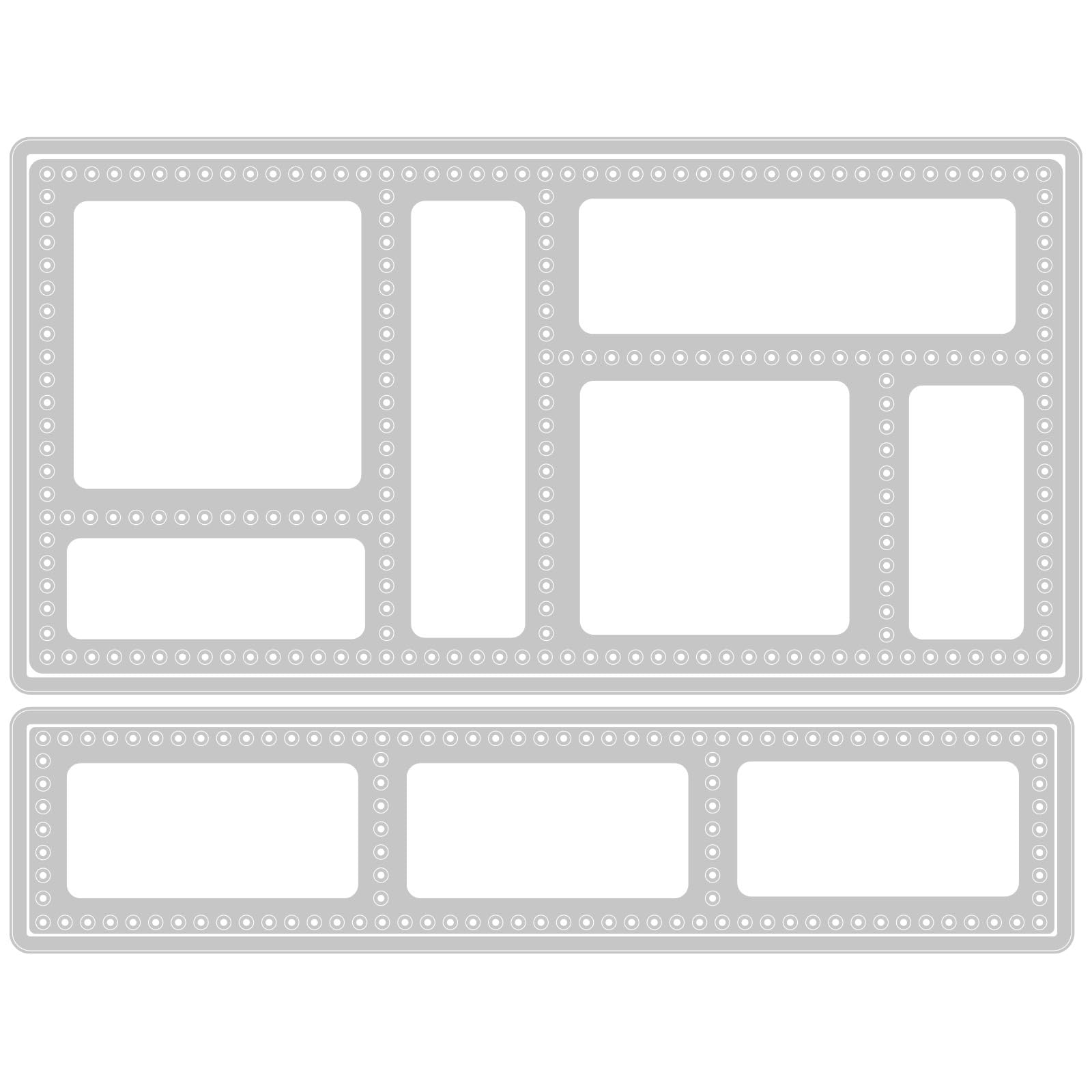Sizzix Thinlits Dies by Eileen Hull 4/Pkg-Mini Slimline & Tickets
