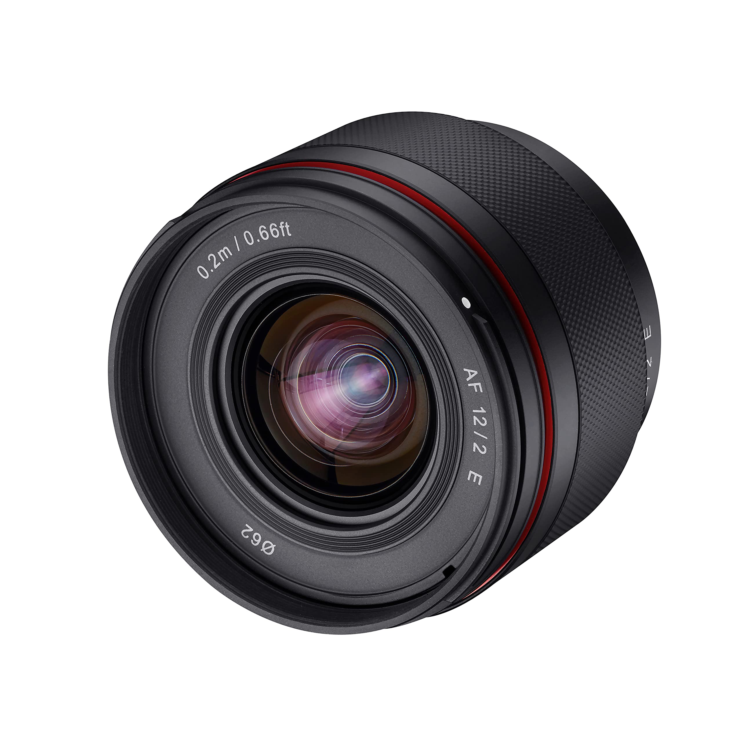 Samyang 12mm F2.0 AF Ultra Wide Angle Auto Focus Lens for Sony E Mount (SYIO12AF-E) Black