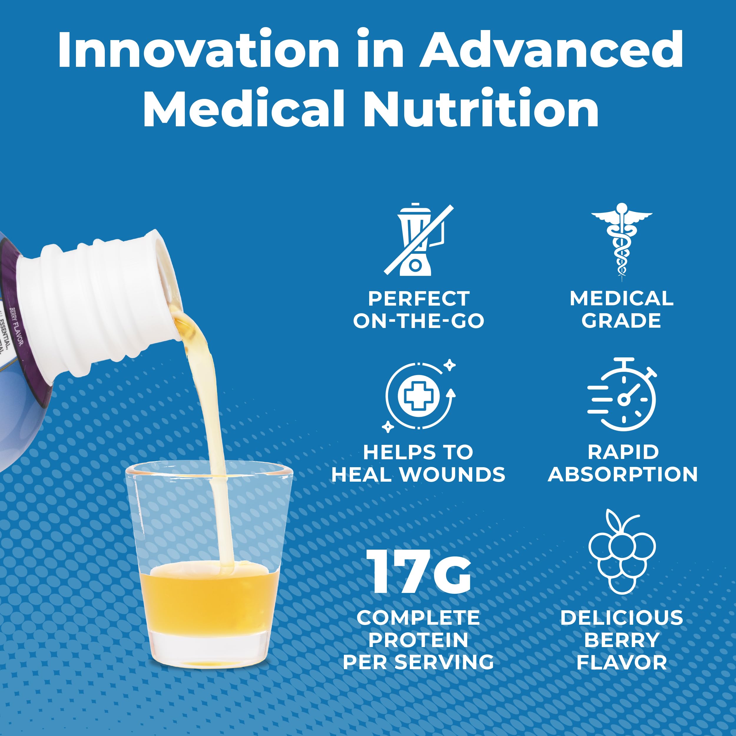 ProT Gold Liquid Collagen Protein Shot, 17g Clear Protein Nano-Hydrolyzed Grass Fed Collagen, 2g Arginine for Wound Support, Gluten Free, Sugar Free, 0g Carbs, Non GMO, Berry, 30 fl oz Bottle