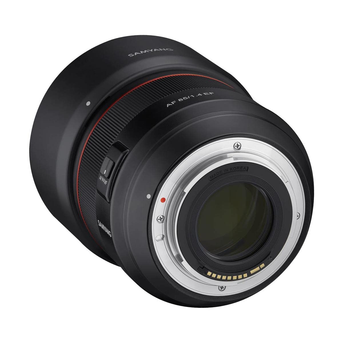 Samyang 85mm F1.4 High Speed Auto Focus Lens for Canon EF Mount, Black (SYIO85AF-C)