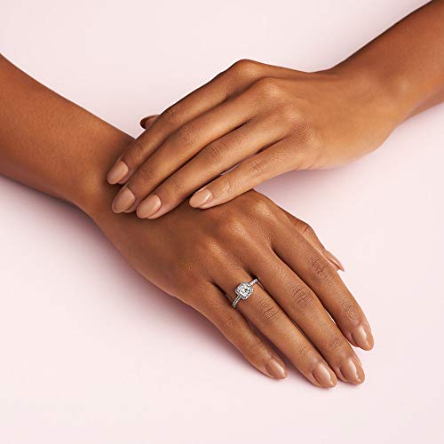 Pandora Jewelry Timeless Elegance Cubic Zirconia Ring in Sterling Silver, Size 6