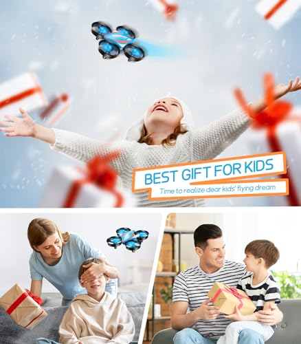 Orvina Mini Drones for Kids Adults OV-18 Small Remote Control Quadcopters 3 Batteries for Beginners Indoor Christmas Toy Gift for Boys Girls