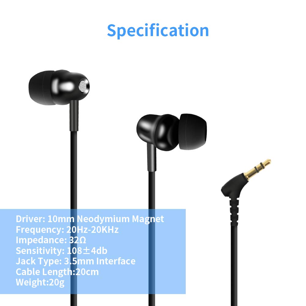 Veer Stereo Earbuds Earphones,Earbuds Earphones Custom Made for Oculus Quest VR Headset (1 Pair)