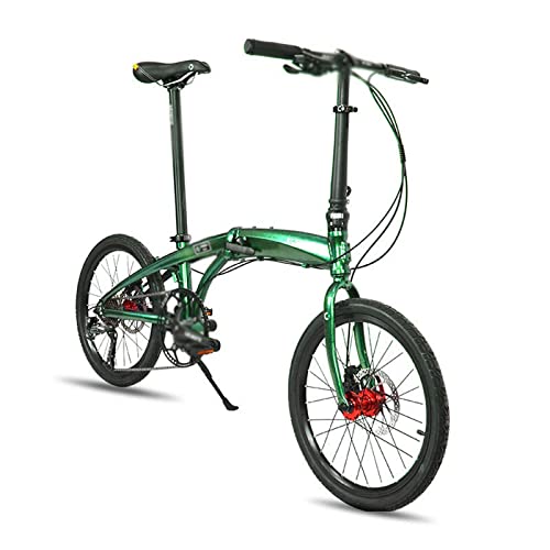 Wonzonezxc Bicycle Road Bike Bicycle Speed Folding Bicycle Aluminum Alloy Frame Bicycle Student Adult Mini Wheelset