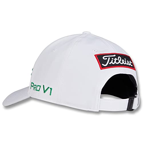 Titleist 2022 Tour Performance Golf Hat White/Green One Size Fits Most