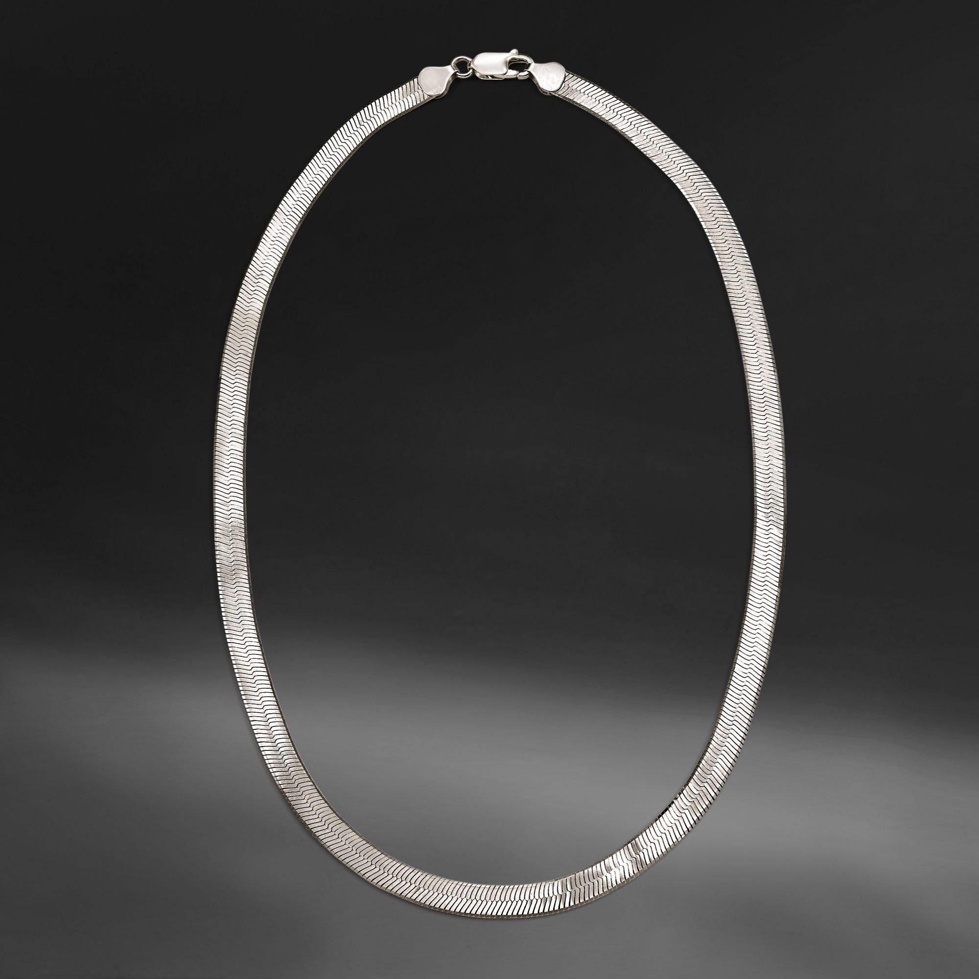Ross-Simons Italian 6mm Herringbone Chain Necklace