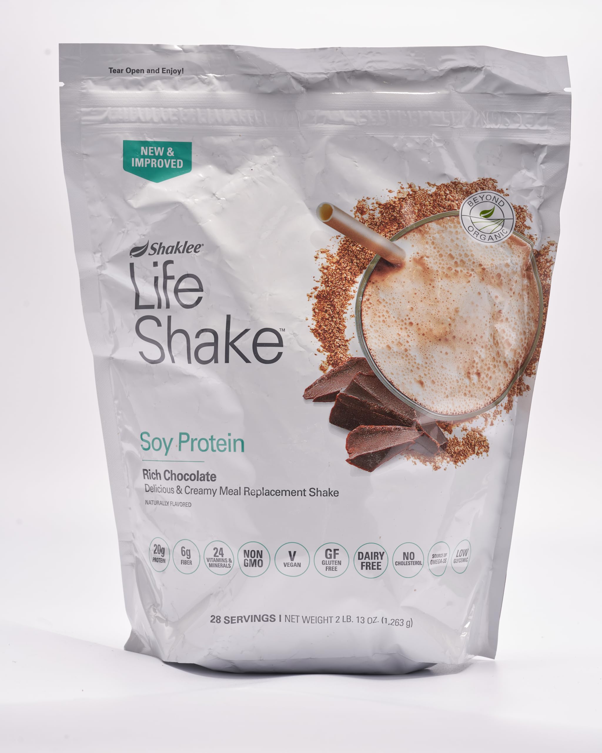 Shaklee Life Shake Soy 30 svg 2.45LB (Chocolate)