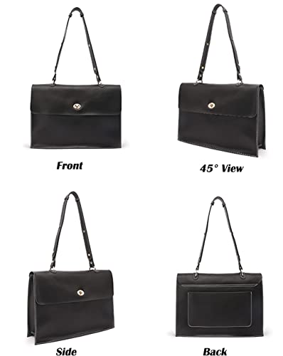 YXBQueen Purses and Handbags for Women Designer Leather Hobo Tote Top Handle Shoulder Satchel Large Bags