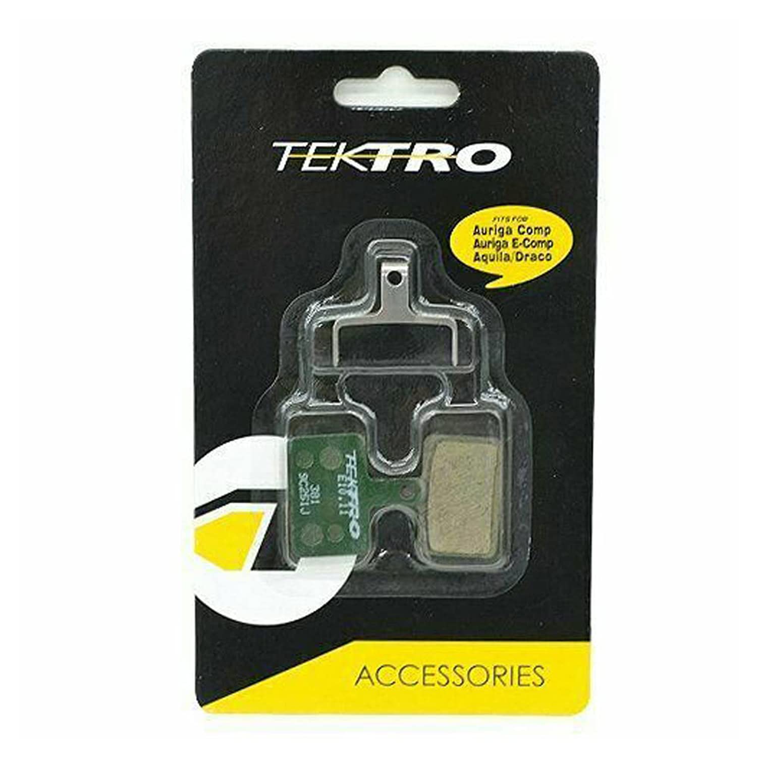 TEKTRO E10.11 Organic Compound Disc Brake Pads Auriga, Draco, Orion, 2 pack , STB1788