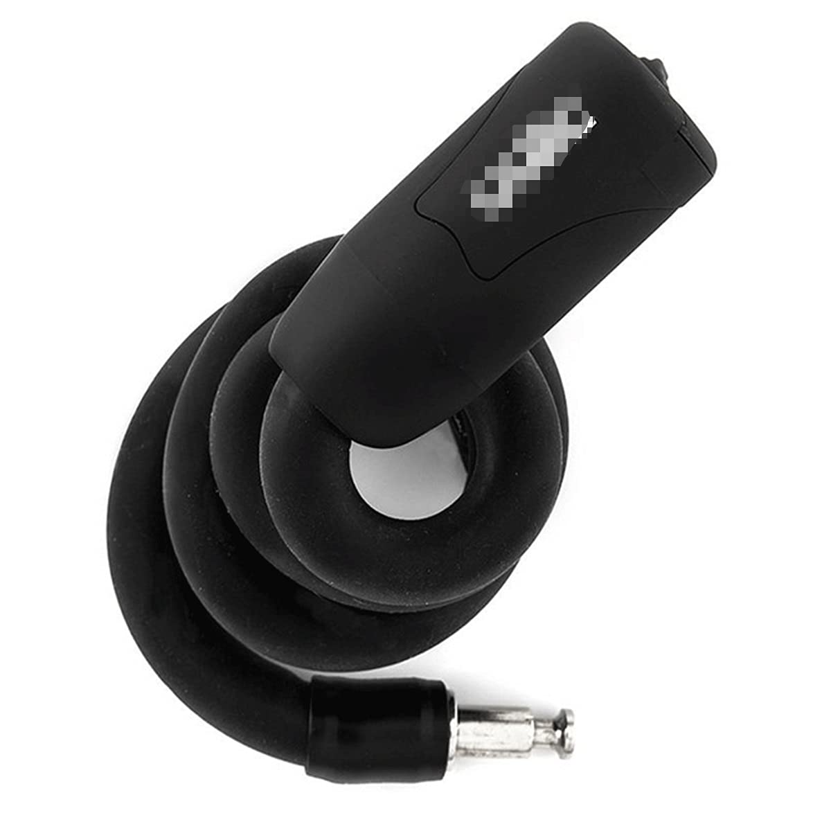 UFFD Bike Lock, Bike Locks Cable Lock Coiled Secure Keys Bike Lock (Color : Black, Size : 15mmx67cm)