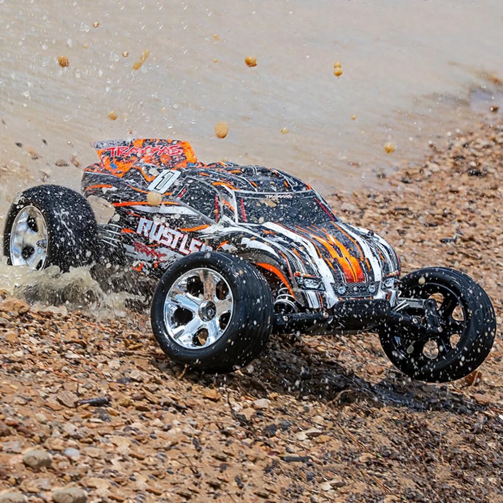 Traxxas Rustler 1/10 Scale Stadium Truck. Ready-to-Race