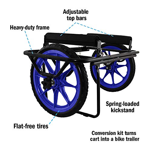 Seattle Sports Paddleboy ATC All-Terrain Center Kayak and Canoe Dolly Carrier Cart