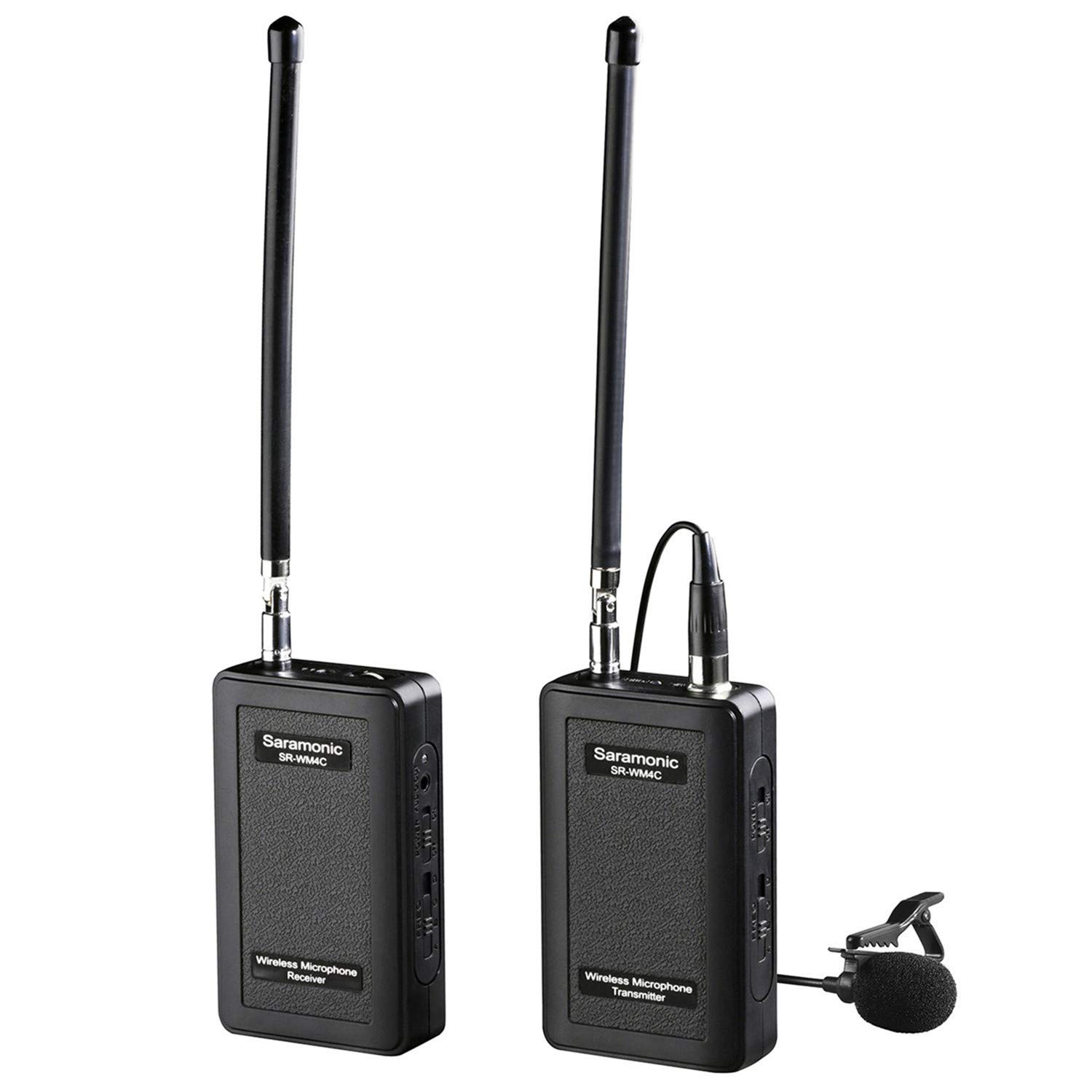 Saramonic SR-WM4C Wireless Lavalier Microphone System for Canon 6D 600D 5D2 5D3 Nikon D800 Sony DV DSLR Camcorders