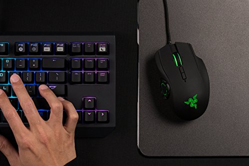 Razer Naga Hex V2: 7 Button Thumb Grid - 16,000 Adjustable DPI - New Ergonomic Form Factor - MOBA Gaming Mouse