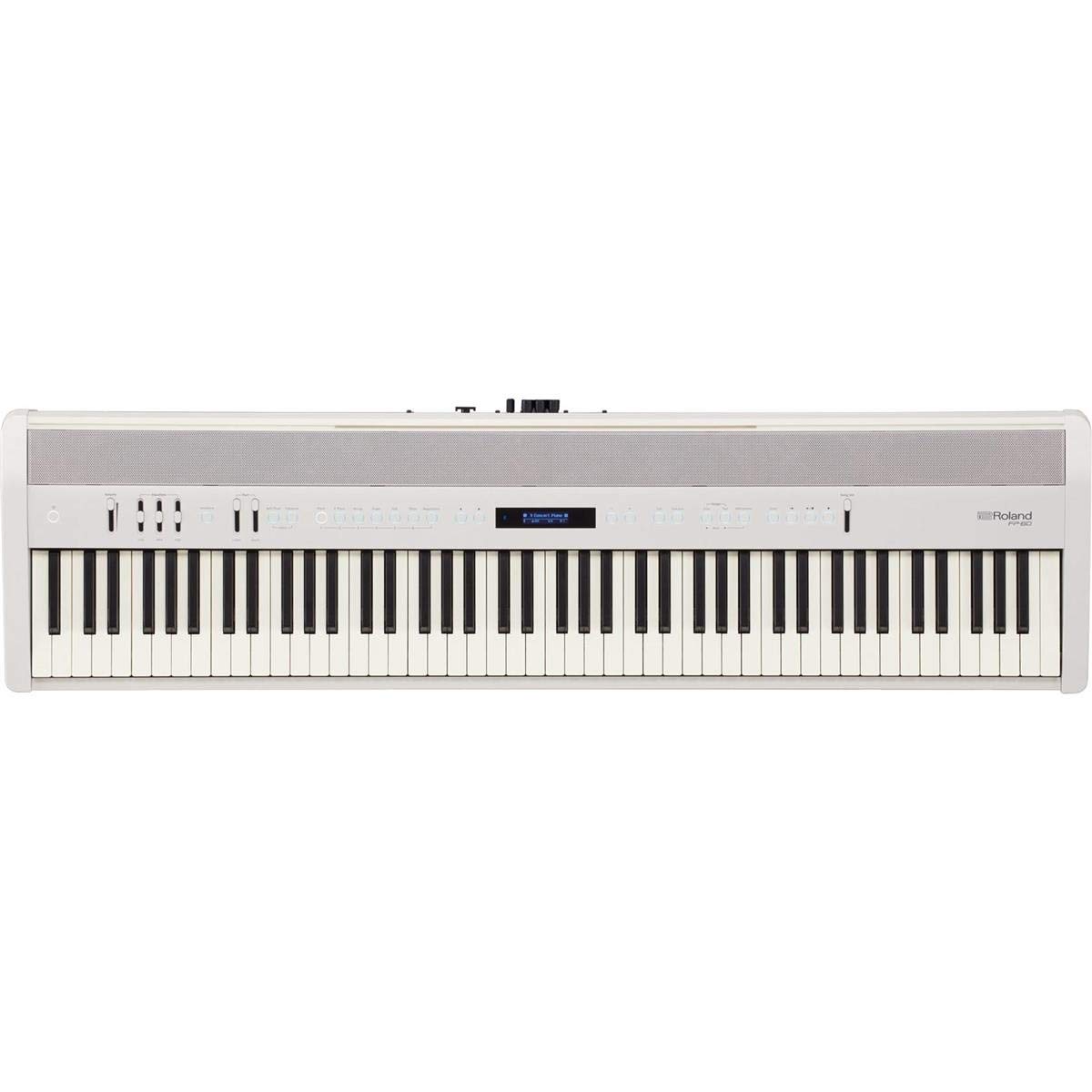 Roland, Digital Pianos-Stage, 88 Keys (FP-60-WH), FP-60
