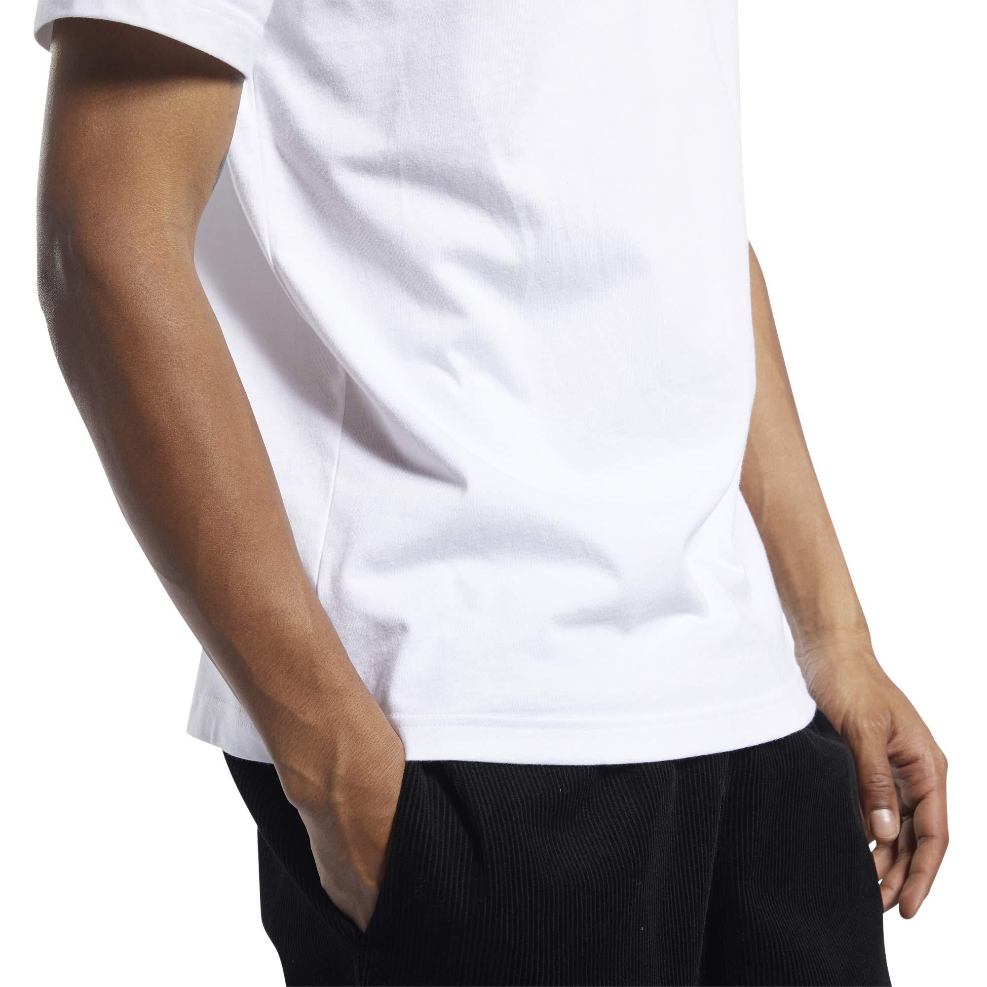 Reebok Classic Vector Tee, White, Large