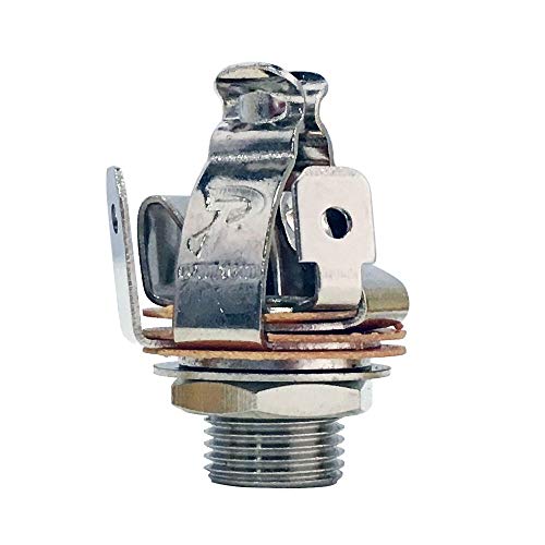 Pure Tone Multi Contact Stereo Output 1/4" Jack, Nickel