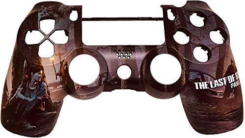 The Last Of Us 2 Fan Art Replacement Front Housing Shell Faceplate for PS4 Pro Controller JDM-050 JDM-055 (TLOU2 Ellie).