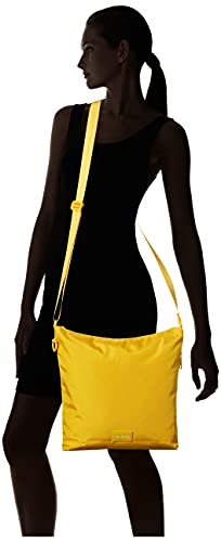 Vera Bradley Women's Recycled Lighten Up Reactive Hipster Crossbody Purse, Goldenrod, One Size