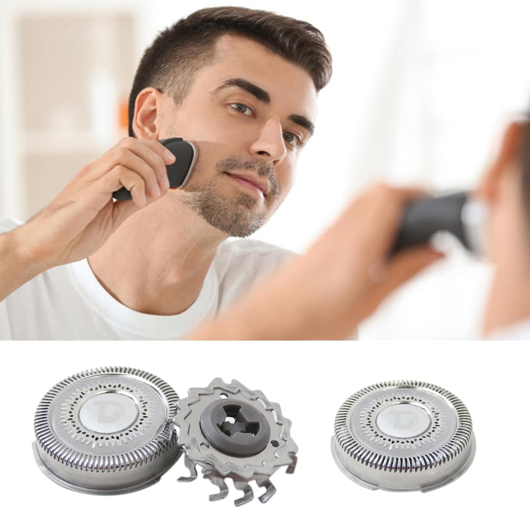SH90 Replacement Heads for Philips Norelco Shaver Series 9000 ,Series 8000 & 8950,MultiPrecision Blades, Easy Cut and Installation.
