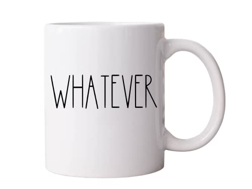 YOUR TEXT HERE Custom Rae Dunn Inspired 15oz Ceramic Mug | One or Two Sided Text