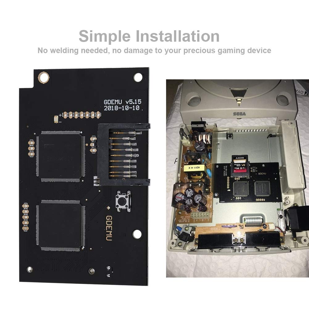 Richer-R for GDEMU Optical Drive Simulation Board Card Repair Part V5.15 for SEGA DC Dreamcast Host Game,for GDEMU Optical Drive Simulation Board Card for SEGA Dreamcast.