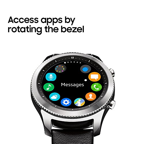 SAMSUNG Gear S3 Classic Smartwatch (Bluetooth), SM-R770NZSAXAR – US Version with Warranty