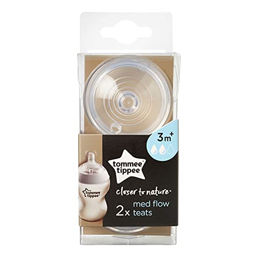 Tommee Tippee Ctn Teats Medium Flow