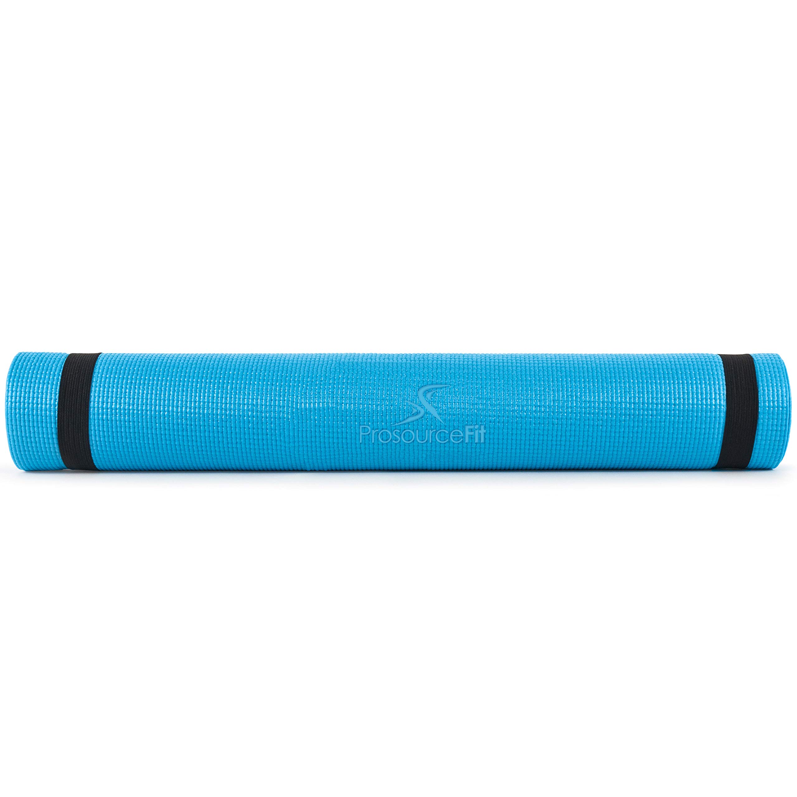 ProsourceFit Classic Yoga Mat 1/8β (3mm) Thick, Extra Long 72-Inch Lightweight Fitness Mat with Non-Slip Grip for Yoga, Pilates, Exercise
