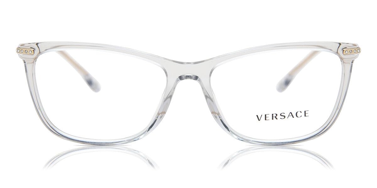 Versace VE3274B - 5305 Eyeglass Frame TRANSPARENT GREY w/DEMO LENS 54mm