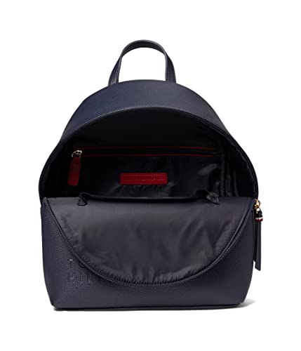 Tommy Hilfiger Bryony II Smalldome Backpack w/Hangoff Pebble PVC Tommy Navy One Size