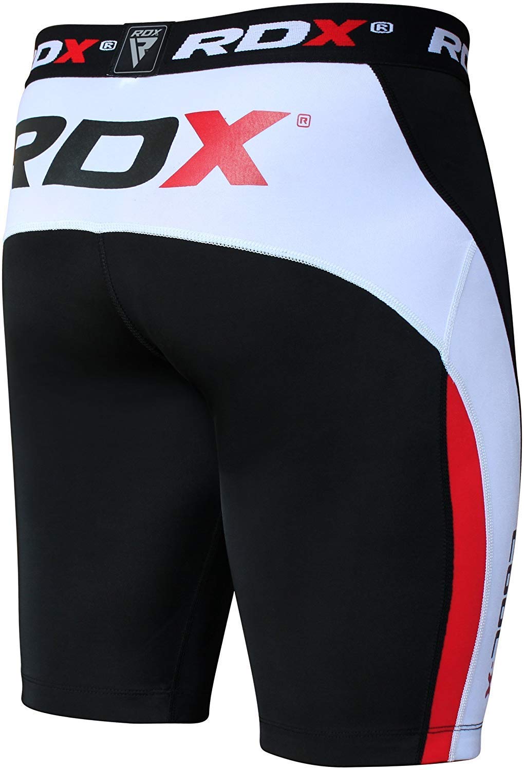 RDX MMA Men's Thermal Compression Shorts Boxing Training Base Layer Fitness Running Exercise Black