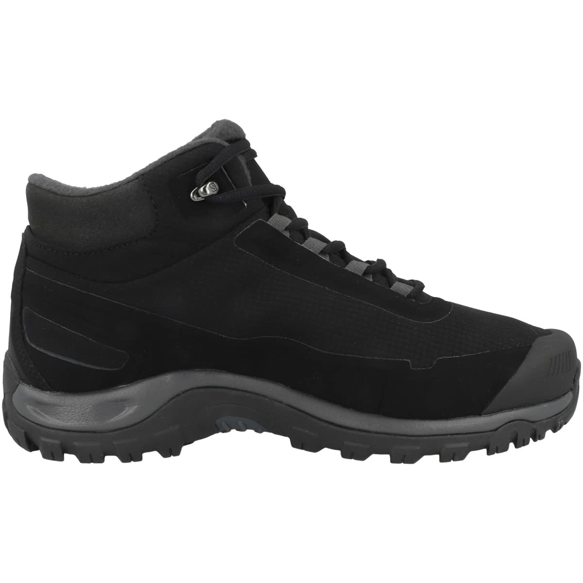 Salomon SHELTER CLIMASALOMON Waterproof Winter Boots for Men Snow, Black/Ebony/Black, 11