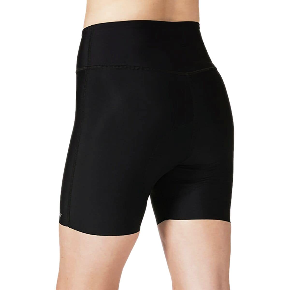 Terry Women's Chill 5 Inch Inseam Padded Compression Cycling Short - Seamless Leg Bands - Black, Medium