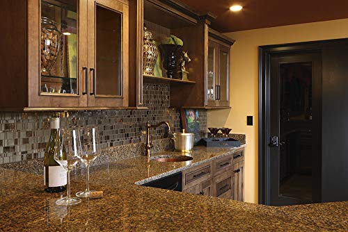 SCHLAGE Touch Camelot Lock with Accent Lever (Aged Bronze) FE695 CAM 716 Acc