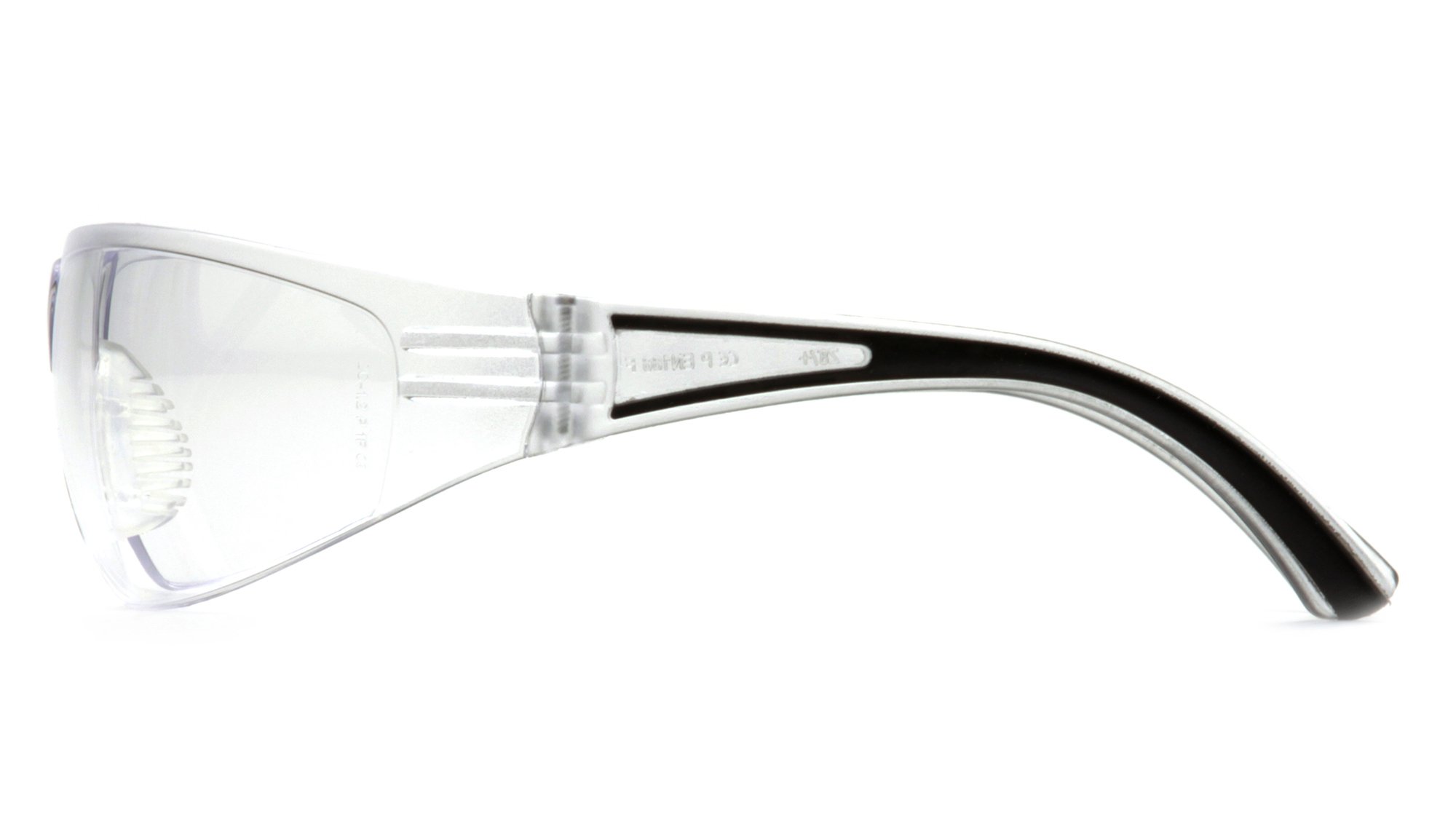 Pyramex SB3610S Cortez Safety Glasses Black Temples with Clear Lens (12 Pair) by Pyramex