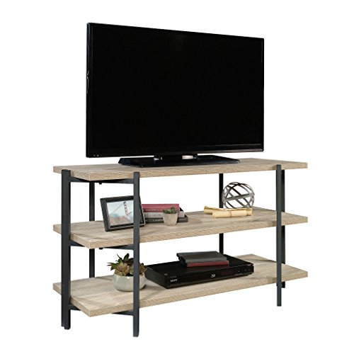 Sauder North Avenue Console/Bookshelf, L: 43.70" x W: 17.60" x H: 23.60", Charter Oak Finish